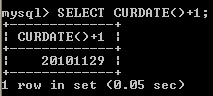 MySQL CURDATE() function - w3resource