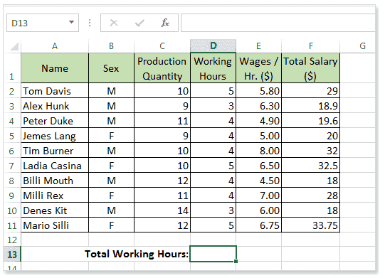 Mathematical Functions Excel 2013 W3resource