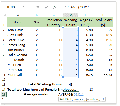 Mathematical Functions Excel 2013 W3resource